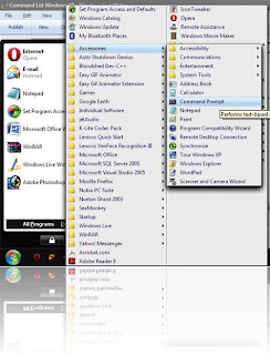JaniEnCieL: Command List Windows XP